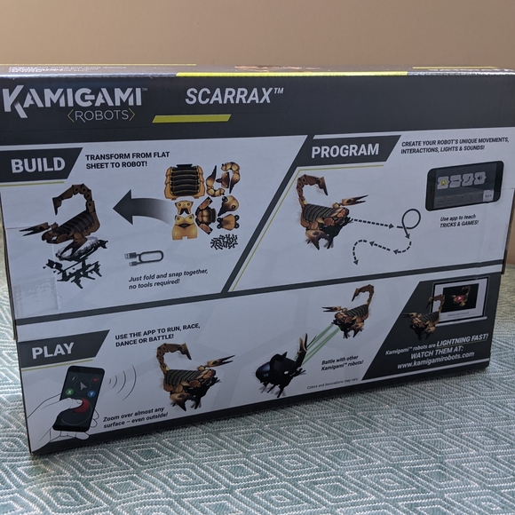 Mattel | Toys | Kamigami Scarrax Buildable Robot | Poshmark